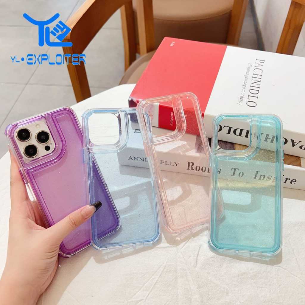 Capa anti impacto colorida com brilho Samsung A05 A05S A06 A14 A16 A25 A35 A55 (XTA) | Shopee Brasil