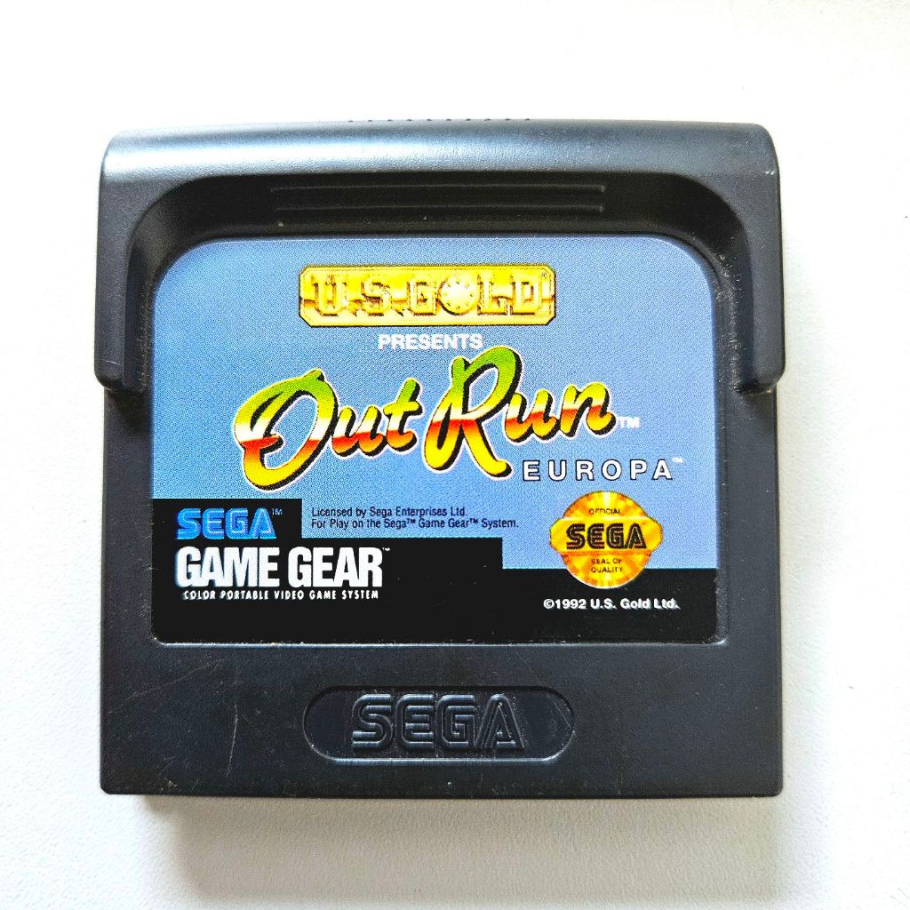 Out Run Europa Original Game Gear | Shopee Brasil