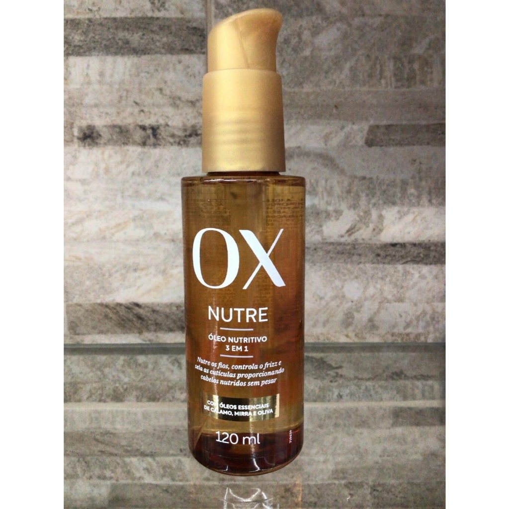 ÓLEO NUTRITIVO 3 EM 1 OX NUTRE 120ml | Shopee Brasil