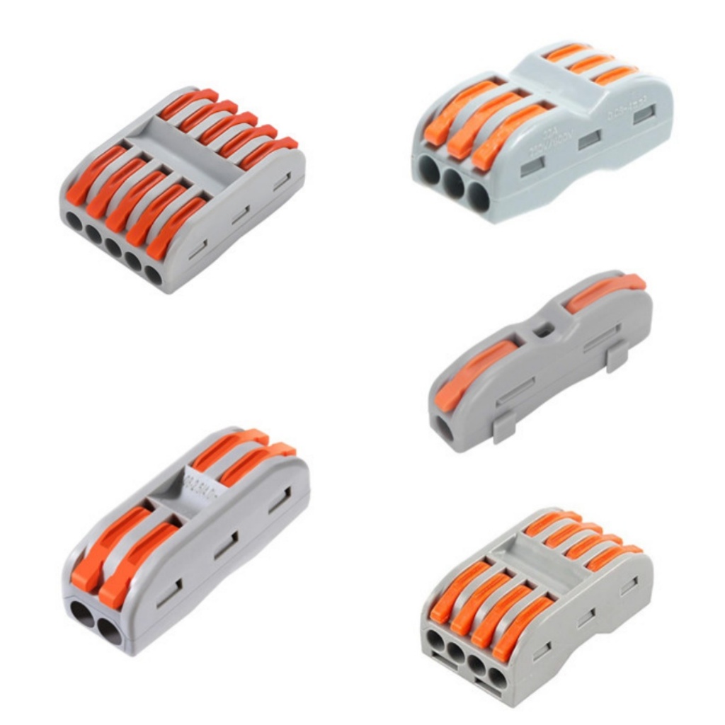 50 Conector Compacto Elétrico Emenda E Derivação Original 2 vias 3 vias ...