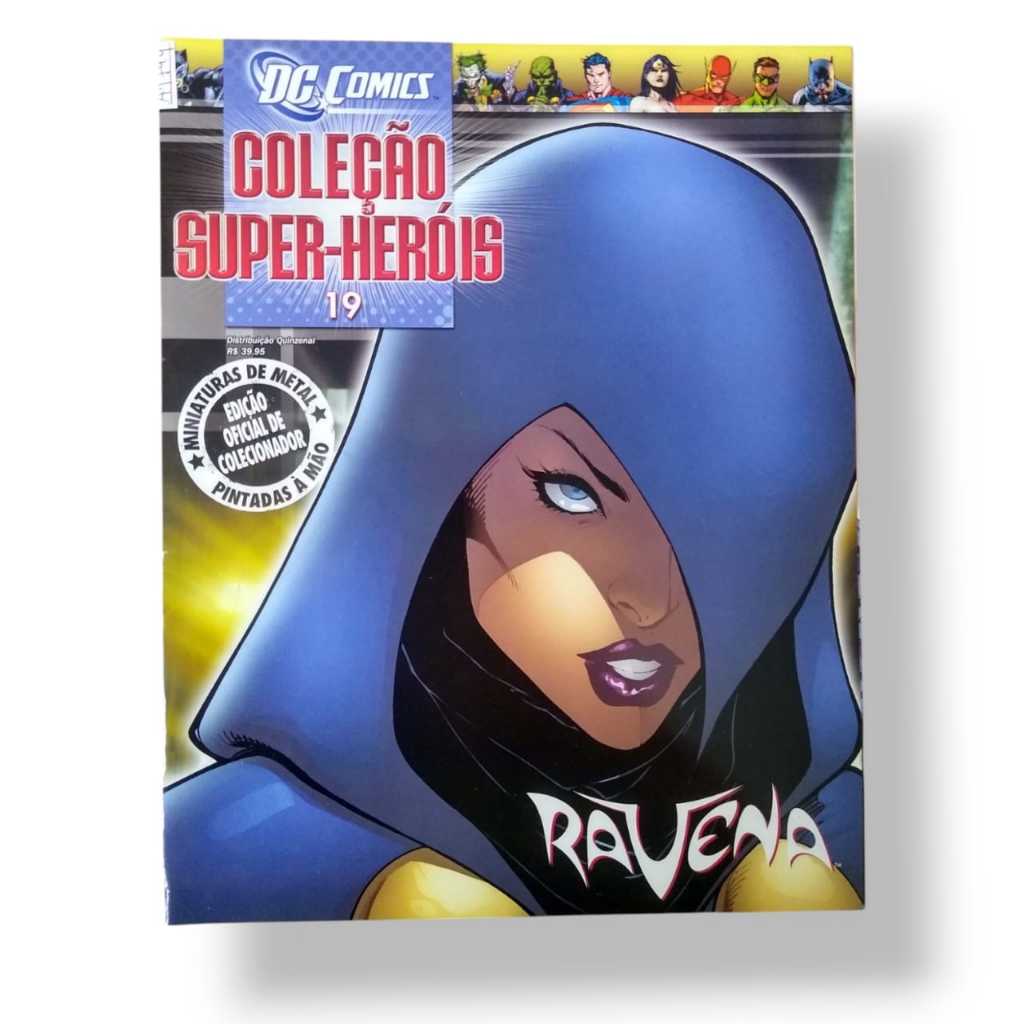 Coleção Super-Heróis - Ravena - Dc Comics | Shopee Brasil