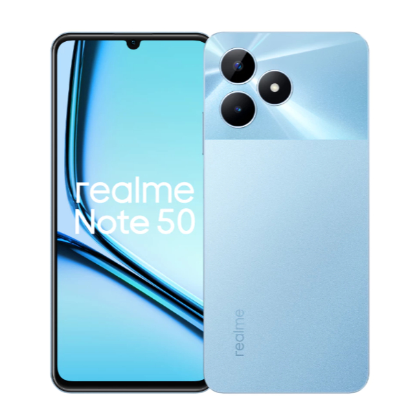 REALME NOTE 50-64GB 3RAM/128GB 4RAM/256GB 4RAM-PRETO/AZUL (COM CAPINHA ...