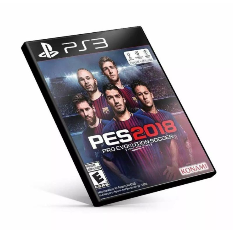 PES 2018 (Pro Evolution Soccer) - PS3 [Produto D i g i t al ] | Shopee ...