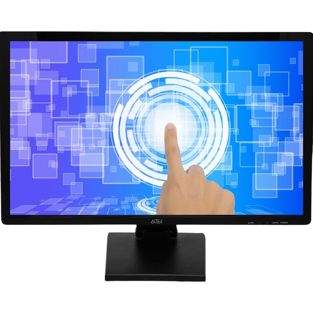 Monitor LED 23.8'' Touchscreen Aitek Full HD, VGA/HD e Alta ...