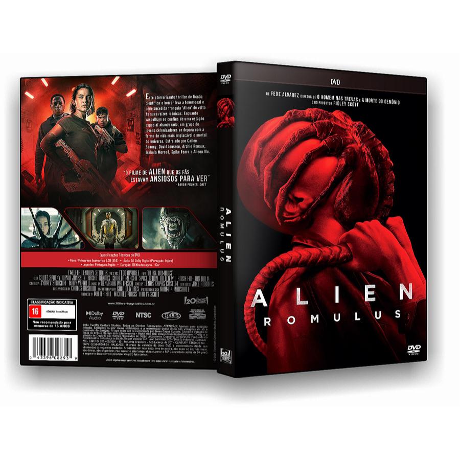 DVD- Alien: Romulus (2024)DUB/LEG | Shopee Brasil