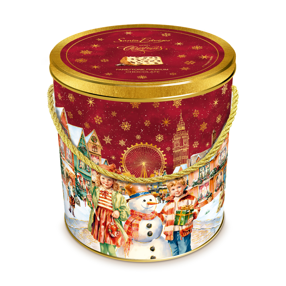 Panetone com Frutas Lata Santa Edwiges 750g | Shopee Brasil