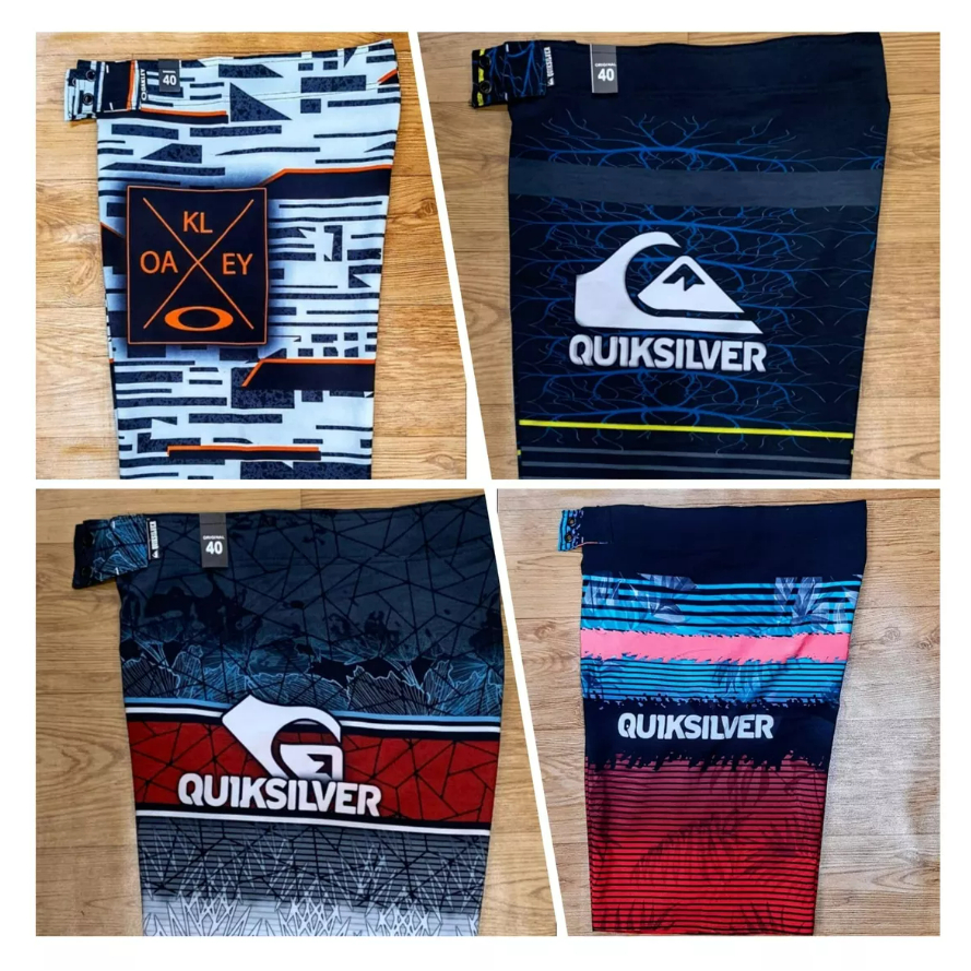KIT BERMUDA SURF ELASTANO - KIT´S MULTIMARCAS GRIFES SURF MASCULINO ...