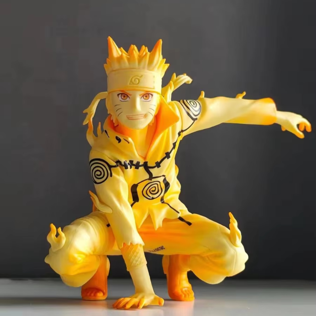 Naruto Shippuden Modo Kurama Action Figure Boneco Anime | Shopee Brasil