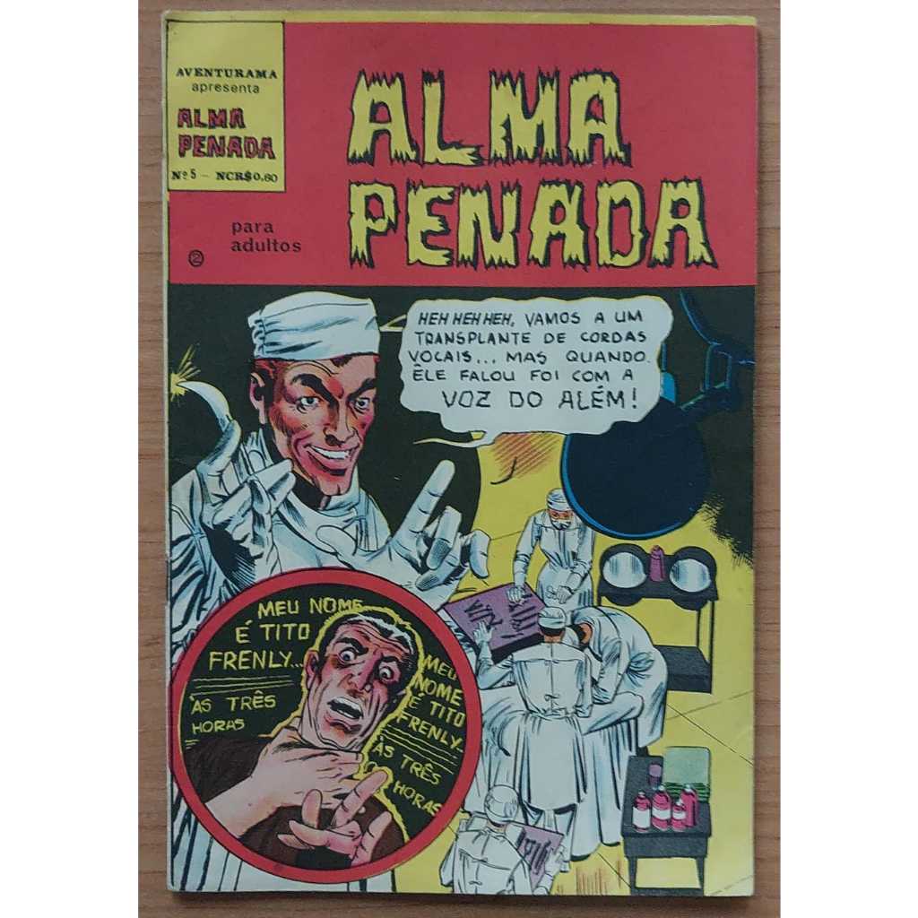 HQ - Aventurama #5 Apresenta Alma Penada - Editora Graúna | Shopee Brasil