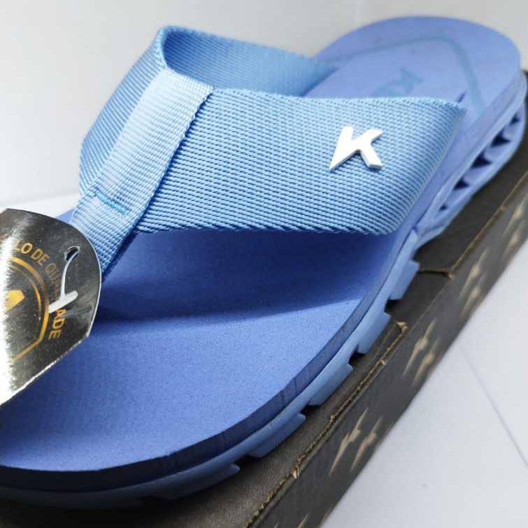 Sandália Kenner Modelo Candy Azul Adulto Lançamento Oficial | Shopee Brasil