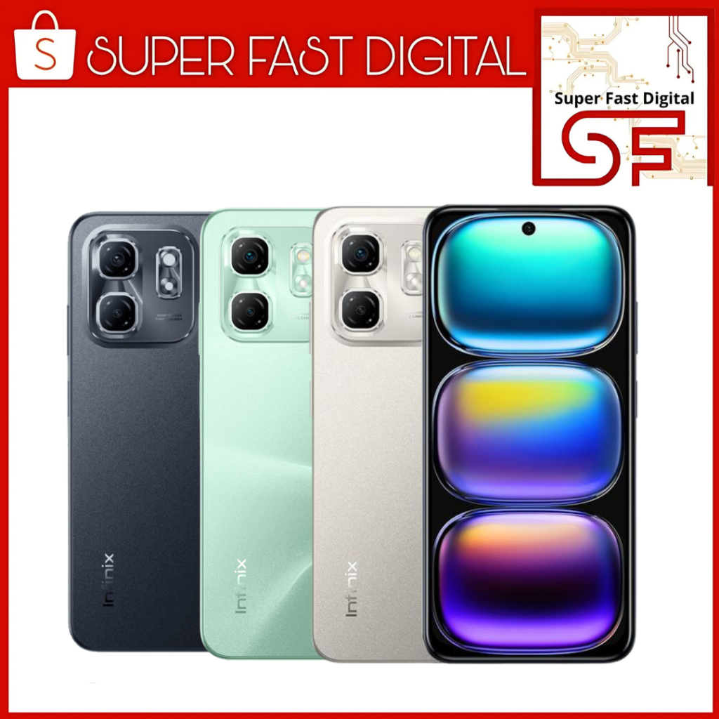 INFINIX HOT 50i, 256GB e 4GB RAM, Câmera 48MP, Processador MediaTek ...