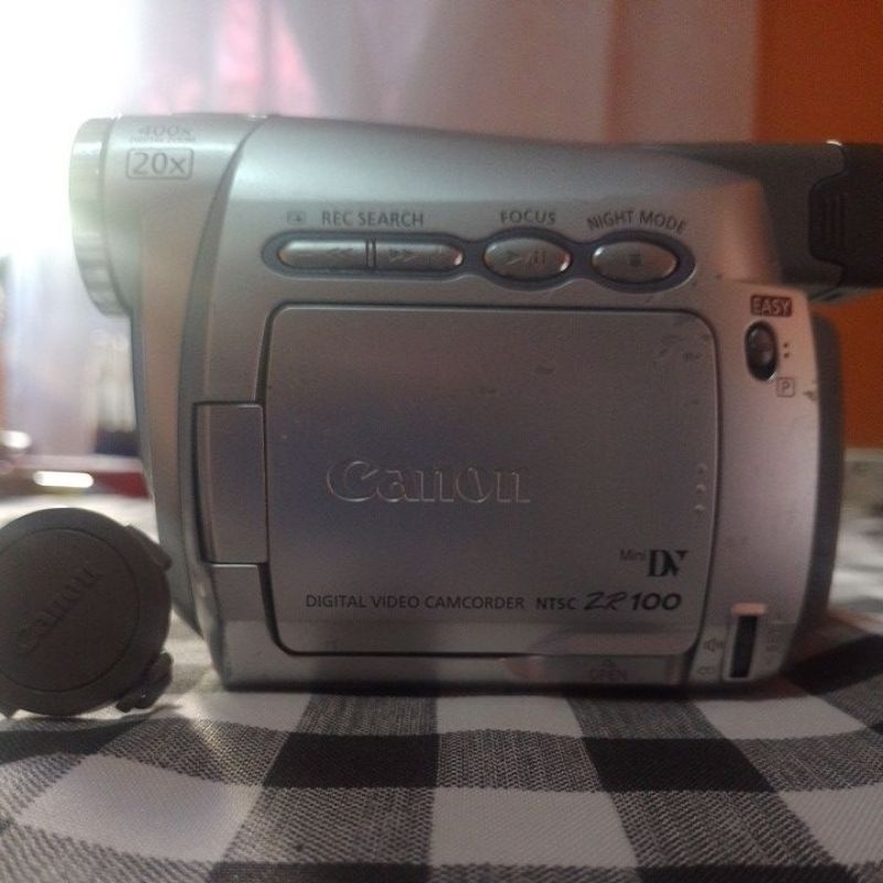 Filmadora Canon ZR200 Mini DV 400x zoom digital FUNCIONANDO. OBS não ...