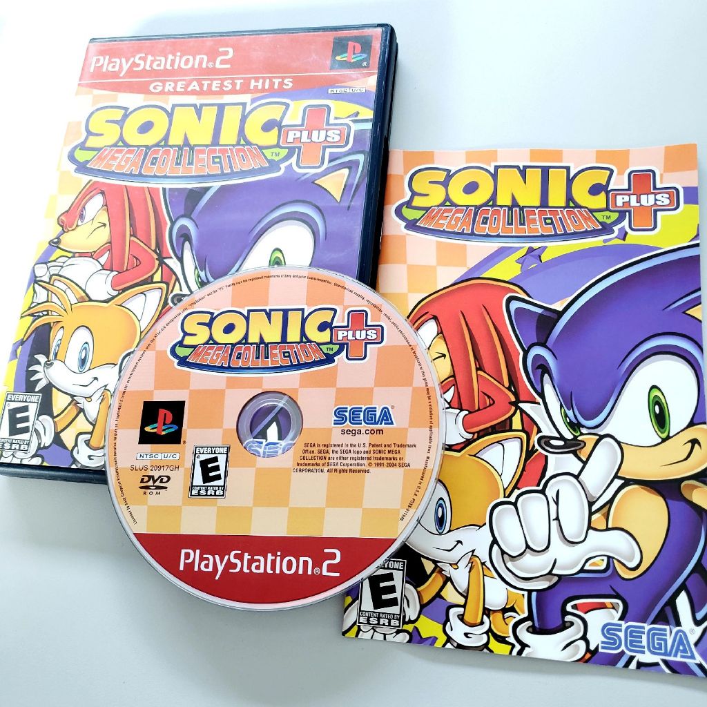 Sonic Mega Collection Plus Original Ps2 | Shopee Brasil