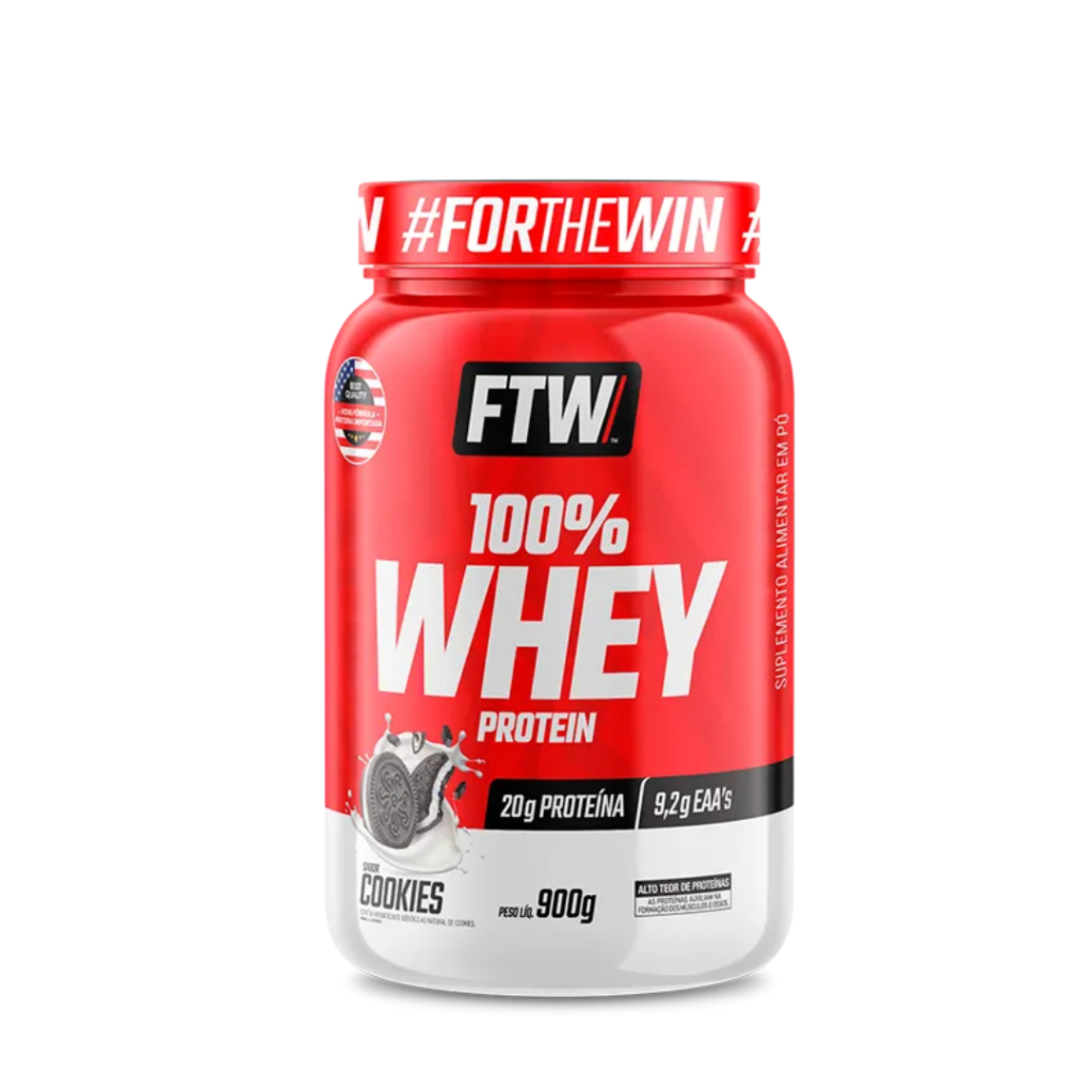 Whey Protein 100% Pote 900g - FTW - Faz a Boa!