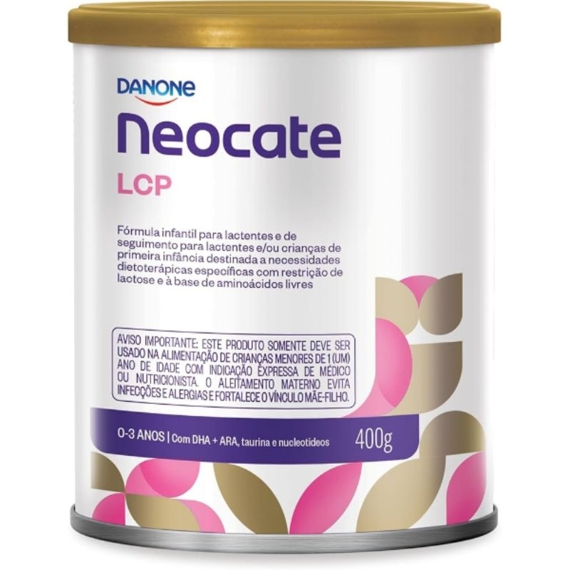 Fórmula Infantil Neocate Lcp Original APLV 400g | Shopee Brasil
