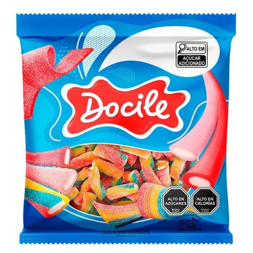 Bala Docile Mix Canudinhos Coloridos Festas 1KG | Shopee Brasil