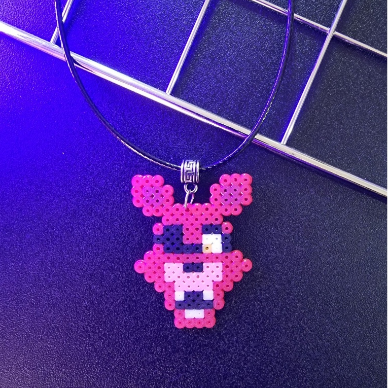 Gargantilha Foxy - FNAF (Five Nights at Freddy's) - Pixel Art/ Pixel ...