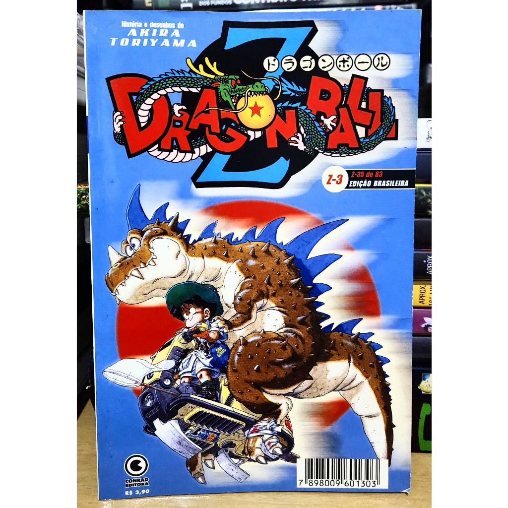 Mangá Dragon Ball Z Conrad Editora Z-3 - Vegeta | Shopee Brasil