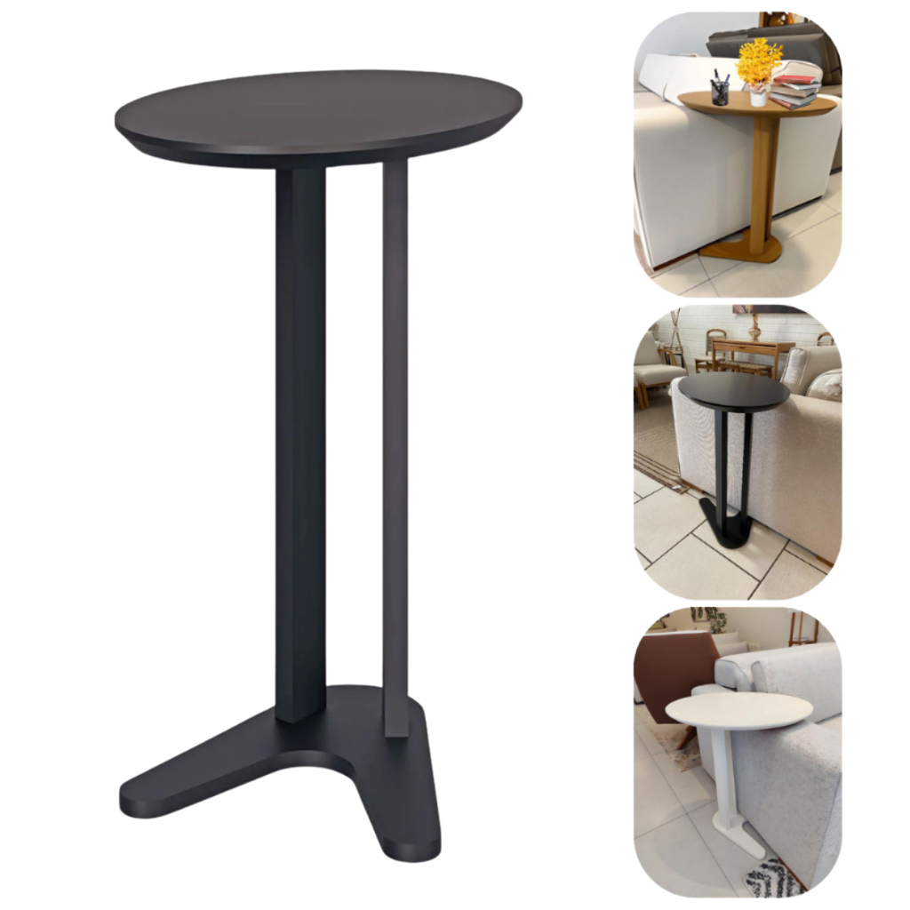 Mesa de Apoio Sofá Suporte Lateral Notebook em MDF | Shopee Brasil