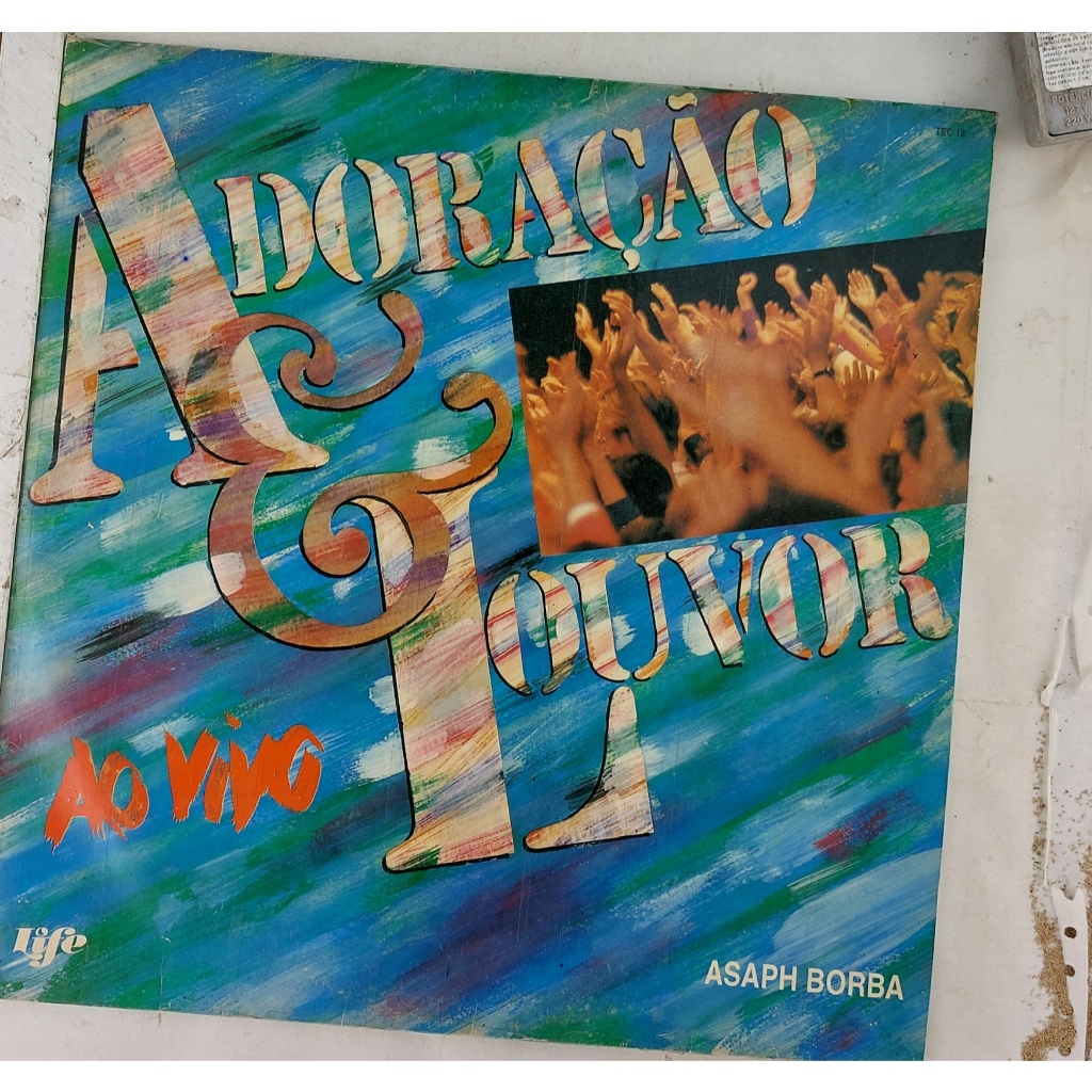 Lp Asaph Borba- Adoração & Louvor - A009 | Shopee Brasil
