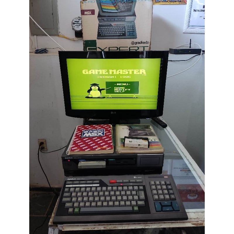 MSX 2 expert Anos 80 computador Antigo raro | Shopee Brasil