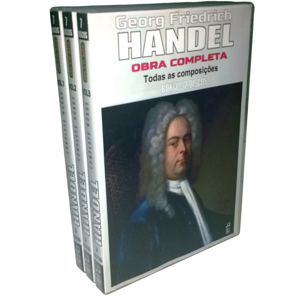 COLEÇÃO HANDEL - OBRA COMPLETA - 7 DVDS DE ÁUDIO MP3 320KBPS - 4987 ...