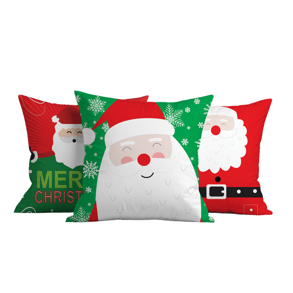3 Lindas Capas de Natal Para Almofadas Decoração Natalina | Shopee Brasil