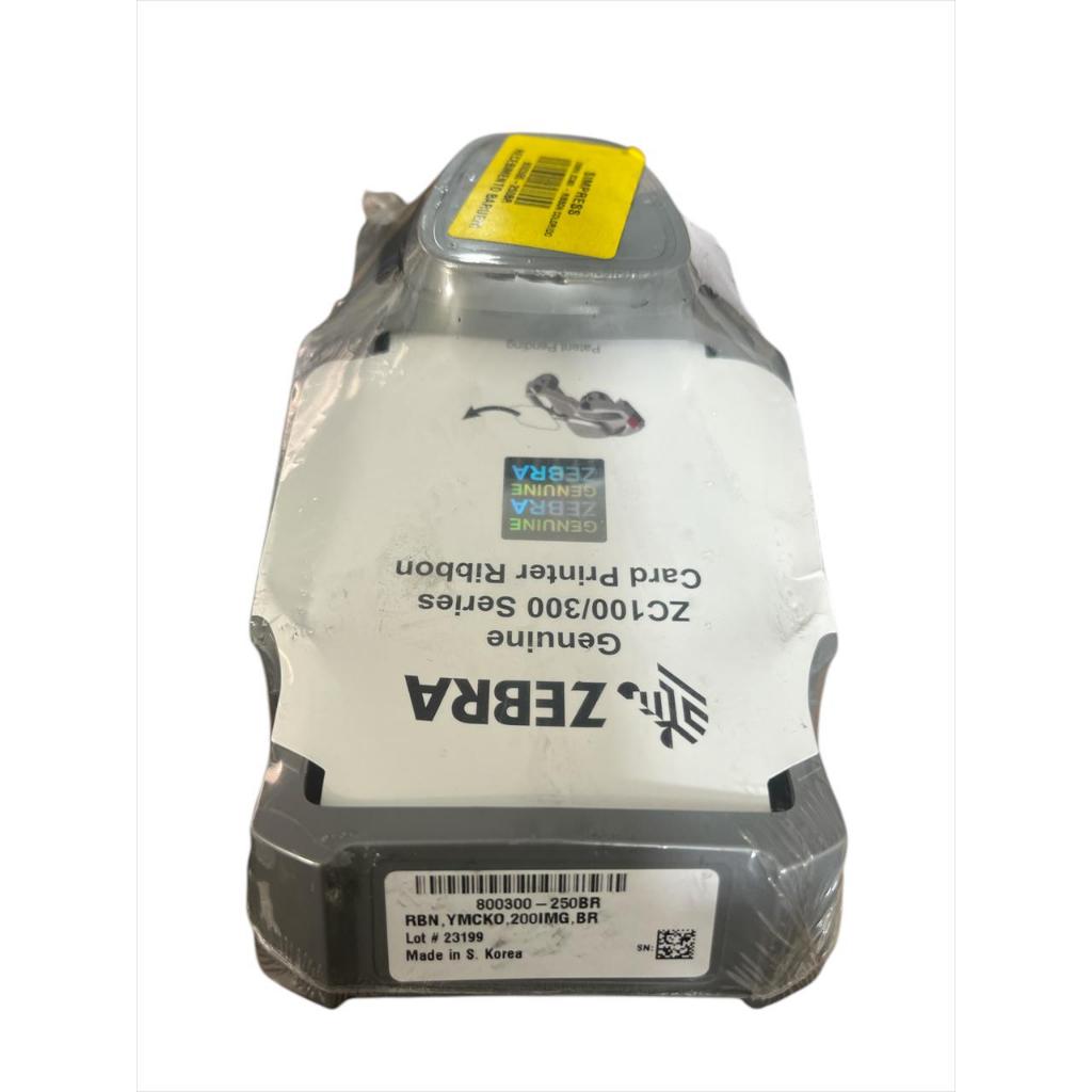 Ribbon Zebra ZC100/ZC300 Colorido - 800300-250BR | Shopee Brasil