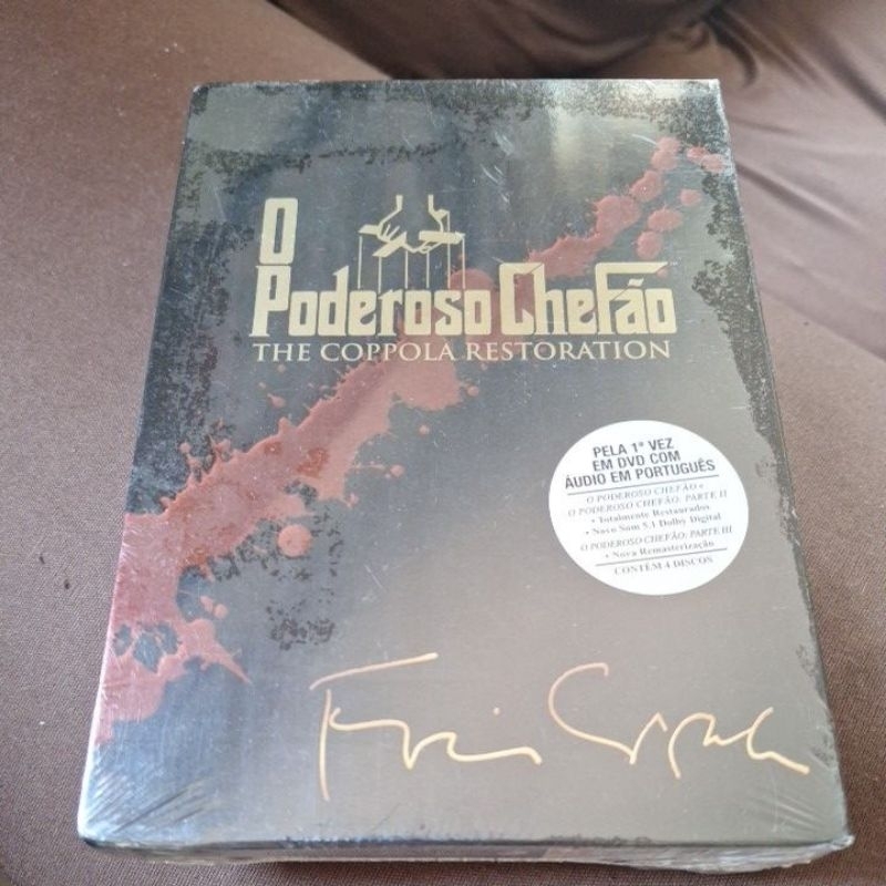 box 4 dvd o poderoso chefão the coppola restoration original (lacrado ...