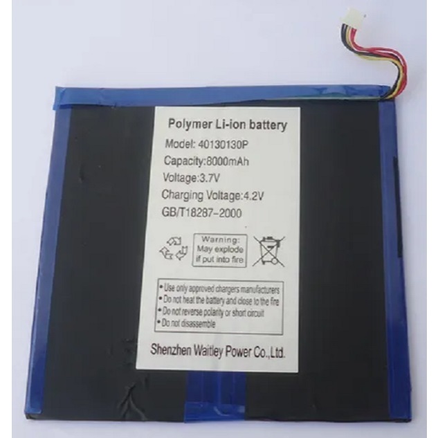 Flex Carga Bateria 3.7v 8000mAh Tablet Semp Toshiba STI MyPad TA9701W ...