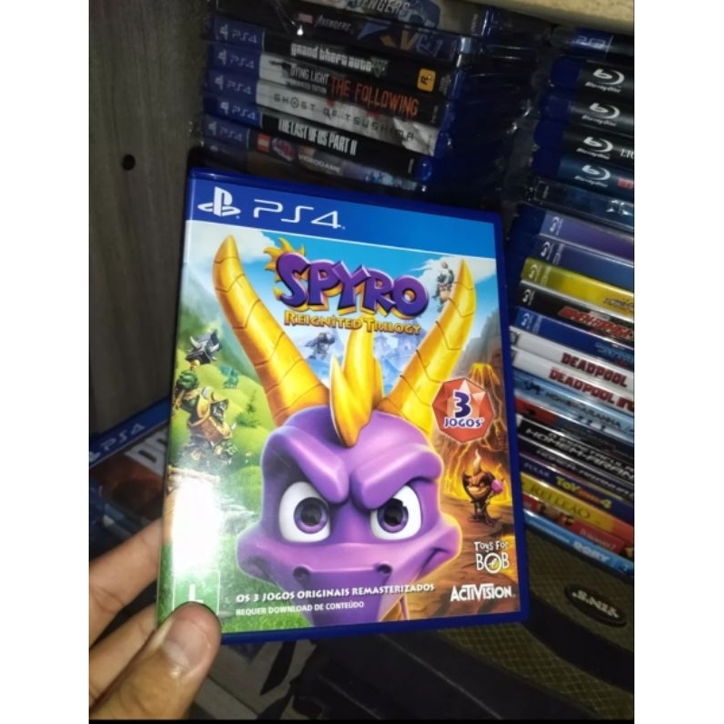 Spyro Reignited Trilogy PS4 | Shopee Brasil