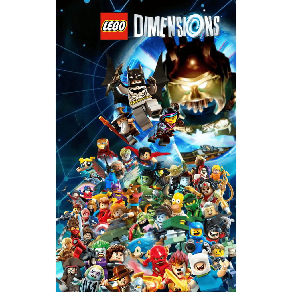 COMBO 7 Tags Lego Dimensions Variado | Shopee Brasil