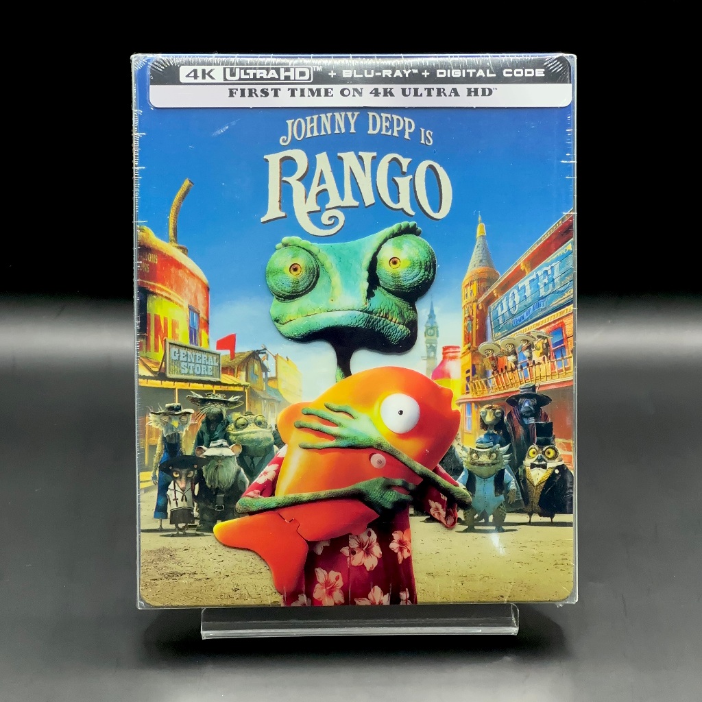 Rango - Steelbook (4K UHD + Blu-ray, 2011) Dublado/leg Original Lacrado ...