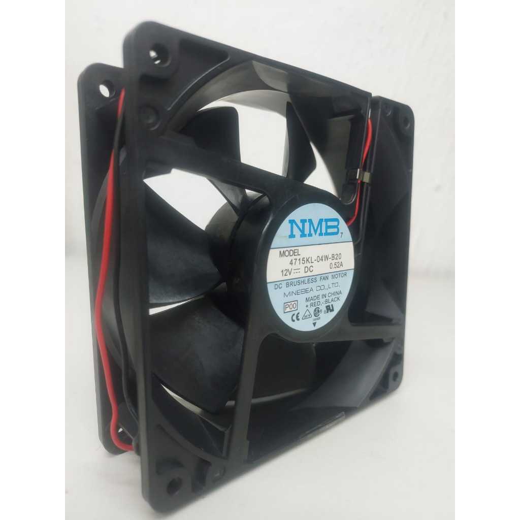 Cooler Fan NMB 12v 0,52a 120x120x38mm Modelo 4715kl-04w | Shopee Brasil