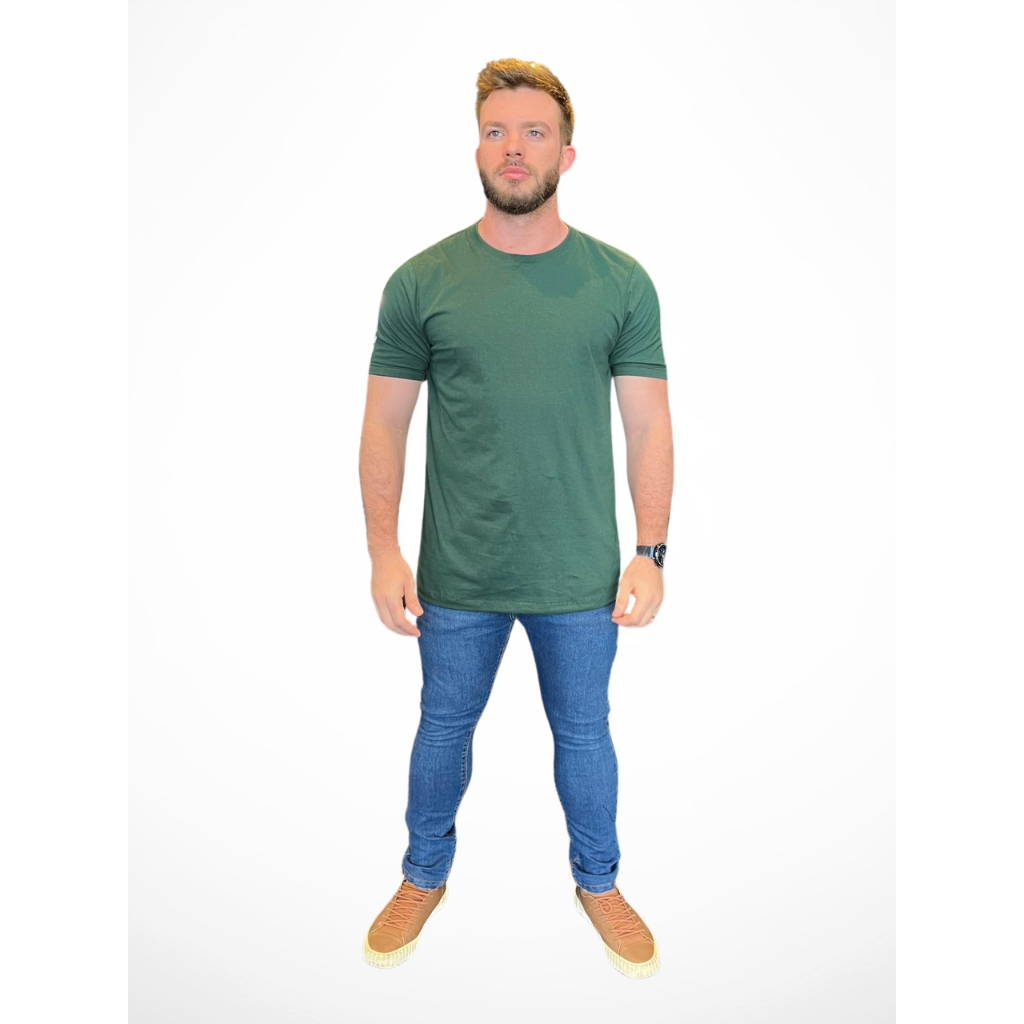 Camiseta Verde Musgo Masculina - Conforto, Estilo e Durabilidade para ...