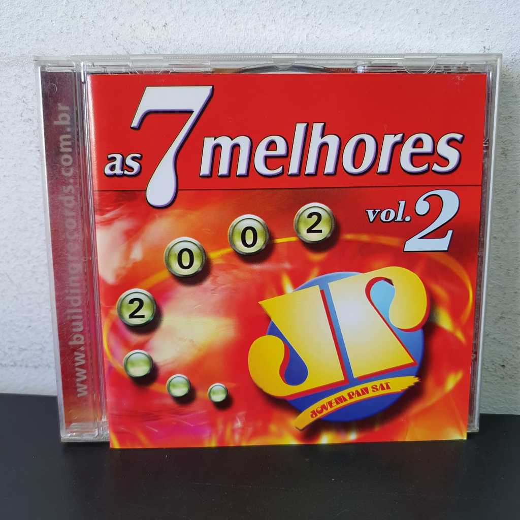 CD As 7 Melhores Jovem Pan JP Sat Vol. 2 2002 Building - Raro Lasgo ...