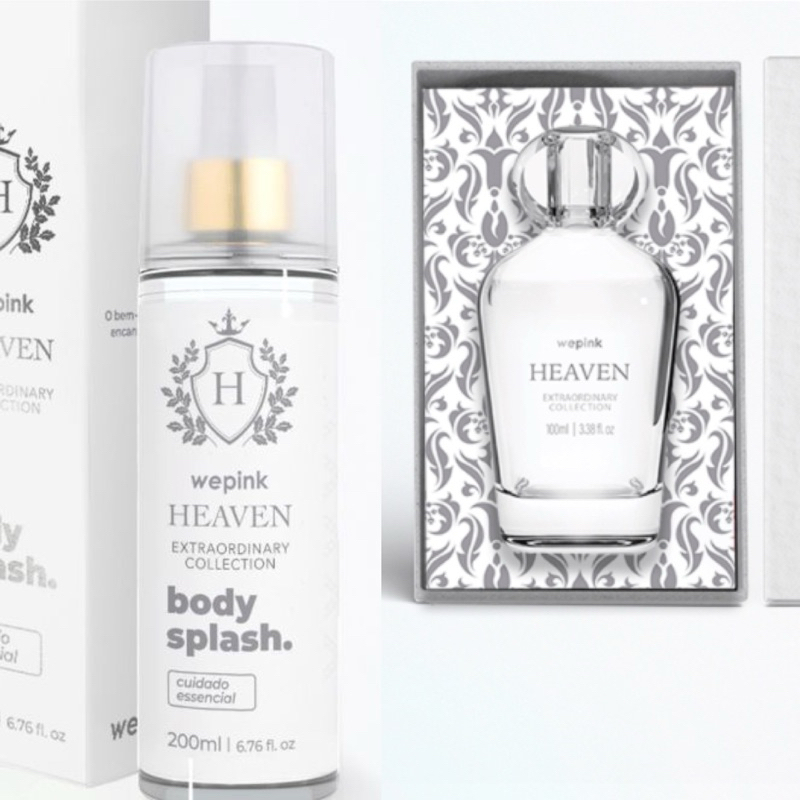 Kit body Splash + perfume Heaven WEPINK | Shopee Brasil