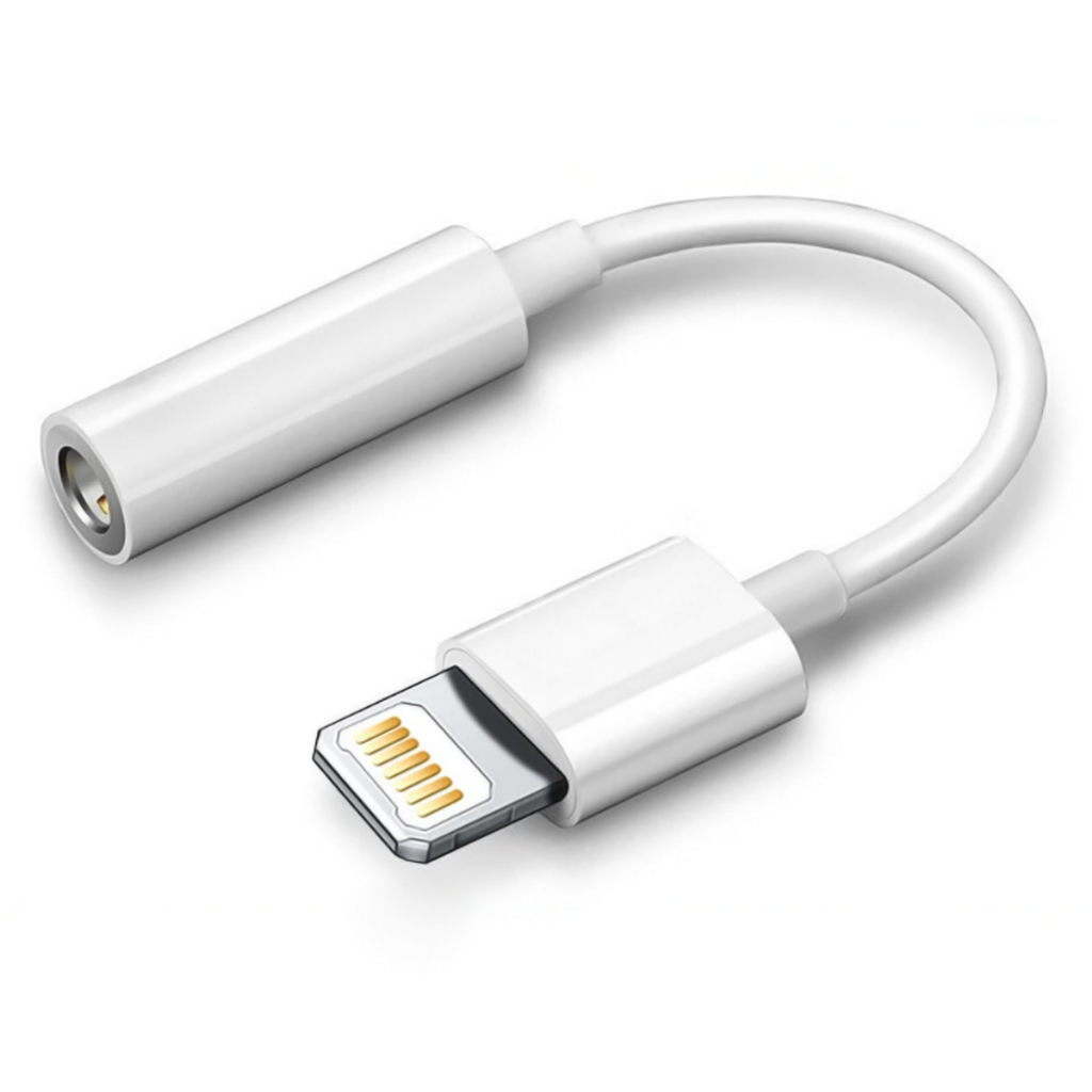 Adaptador iPhone Lightning para Fone de Ouvido P2 Original | Shopee Brasil