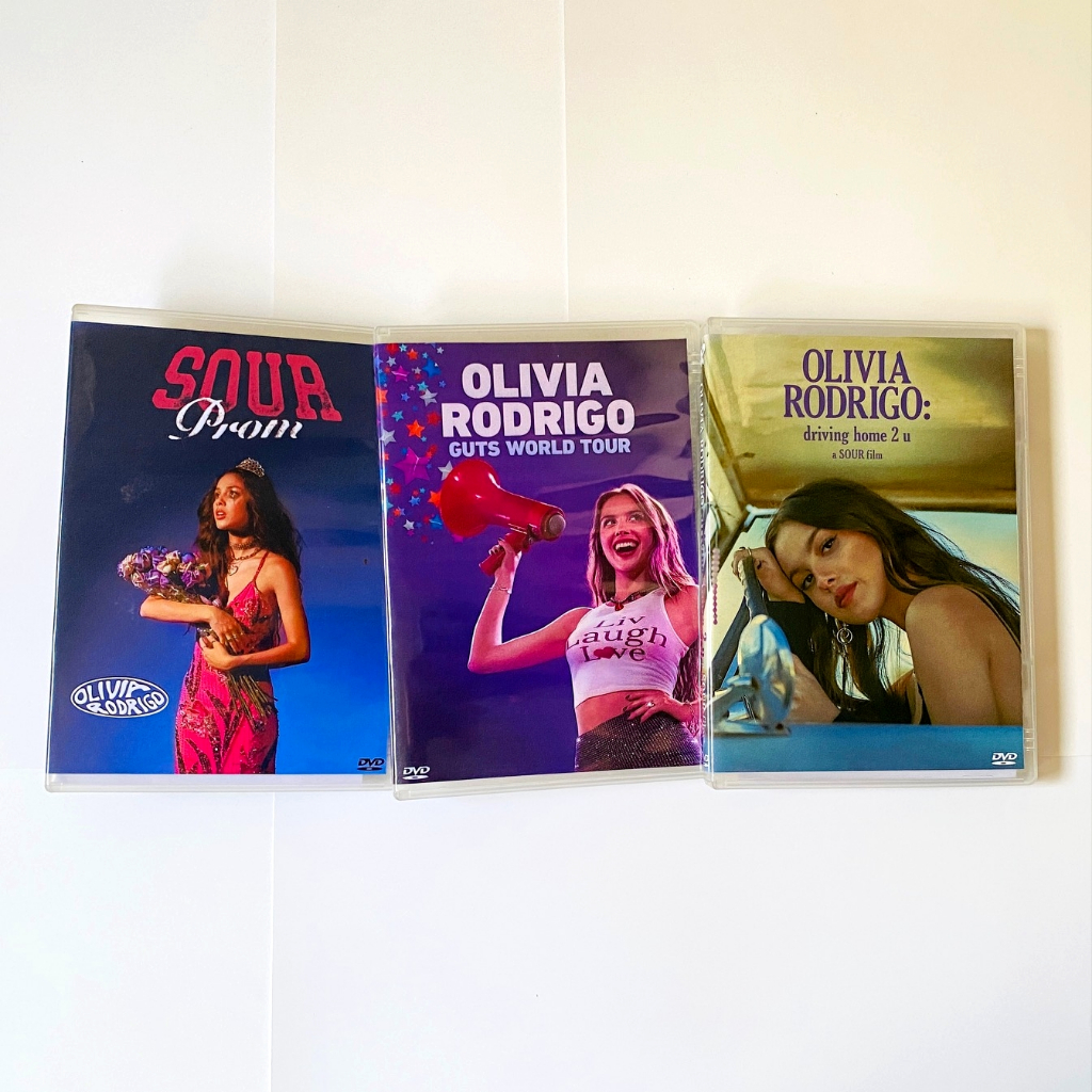 DVD Olivia Rodrigo Sour Prom Driving Home 2 U A Sour Film The Guts ...