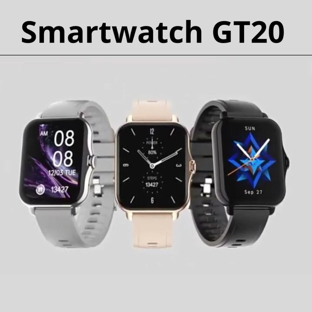 Smartwatch Relógio Inteligente GT20 | Shopee Brasil