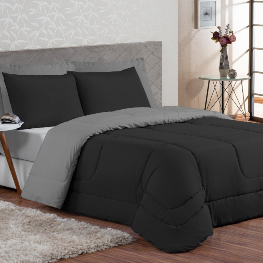 Edredom Casal Queen 03 Peças Margarida Premium | Shopee Brasil