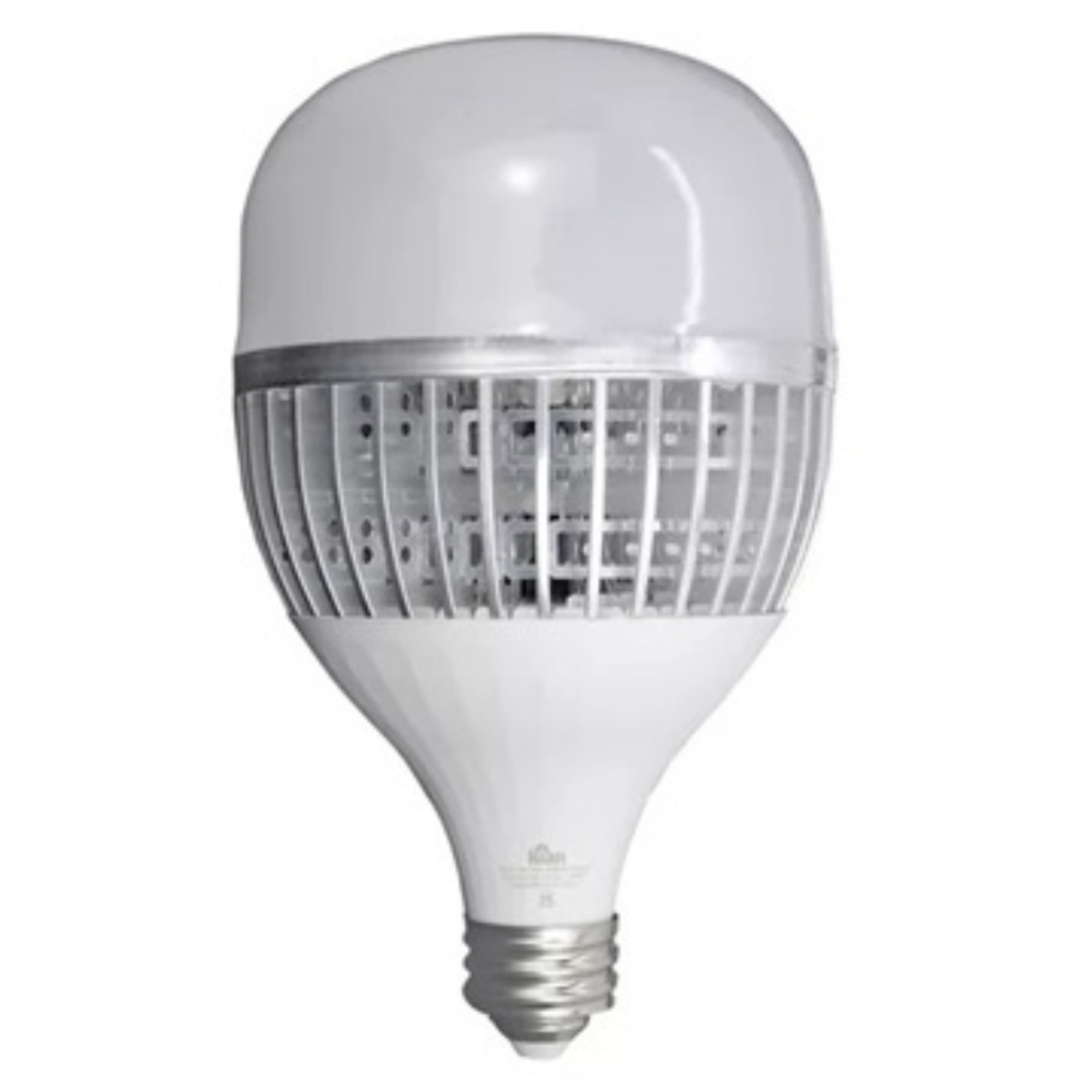 Lâmpada Led Industrial Bulbo 80W Bivolt Bocal 2 Em 1 Base E27/E40 Branca 6500K 110V/220V - Kian ...