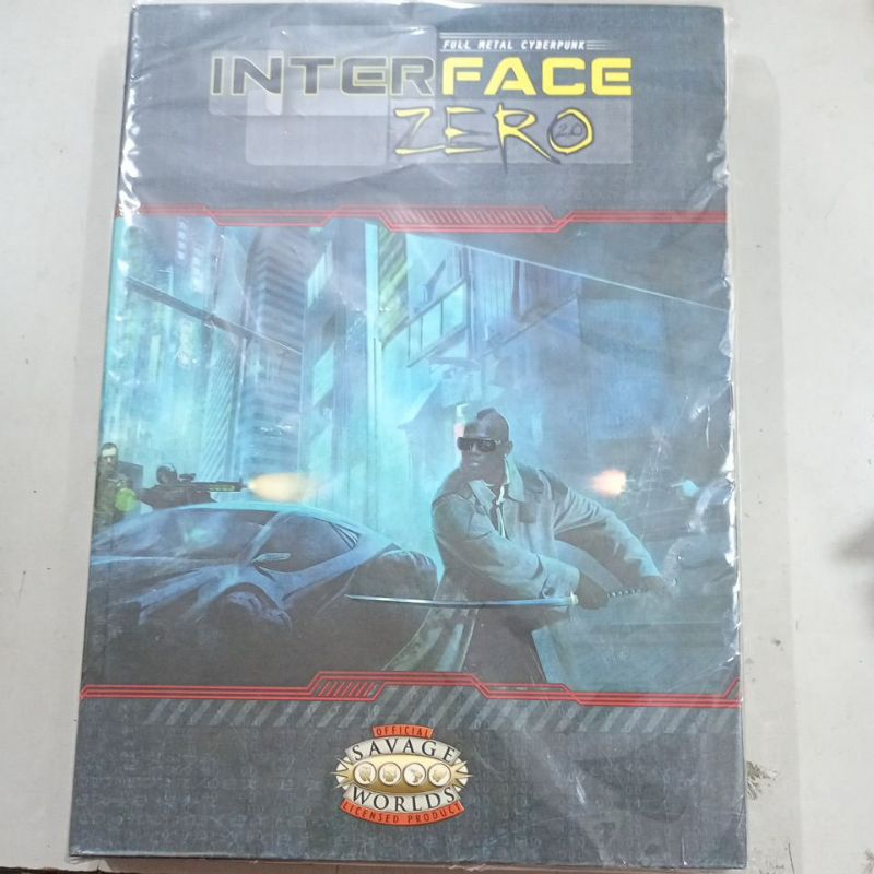 LIVRO INTERFACE ZERO -FULL METAL CYBERPUNK RPG | Shopee Brasil