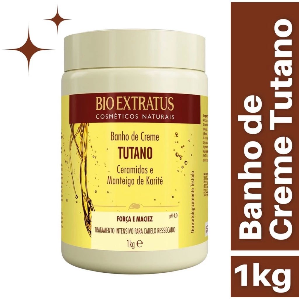 Banho de Creme Tutano Bio Extratus 1Kg Tratamento Capilar | Shopee Brasil