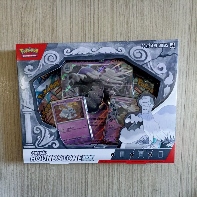 pokémon houndstone | Shopee Brasil