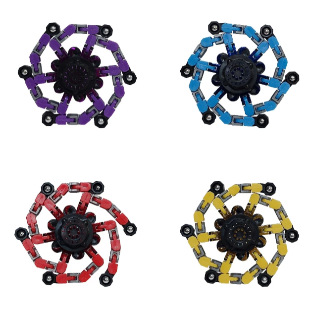 Spinner Brinquedo Infantil Giratório Dobrável Anti Stress Wacky Track ...