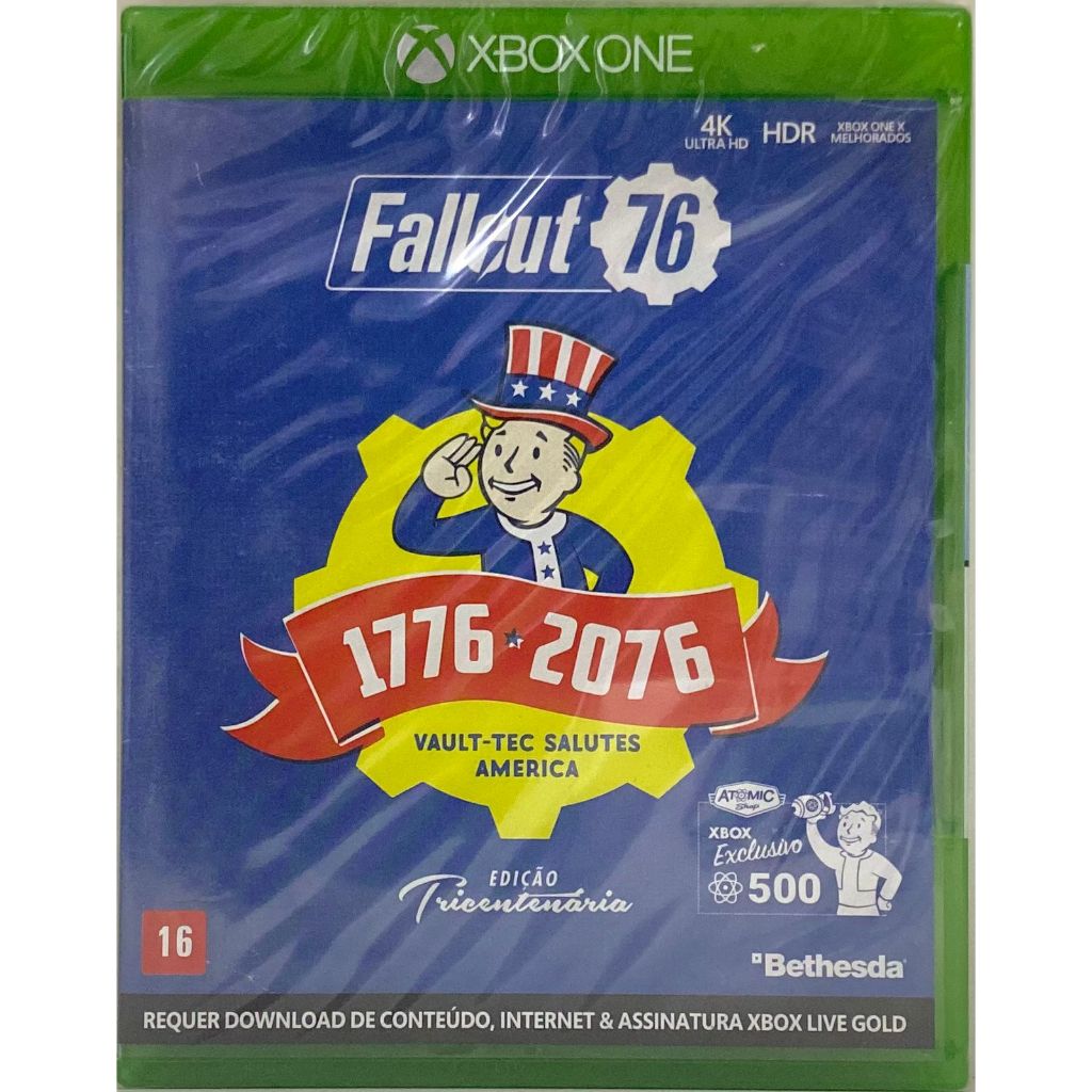 Fallout 76 (Edição Tricentenária) - XBOX ONE/SERIES X - Original ...