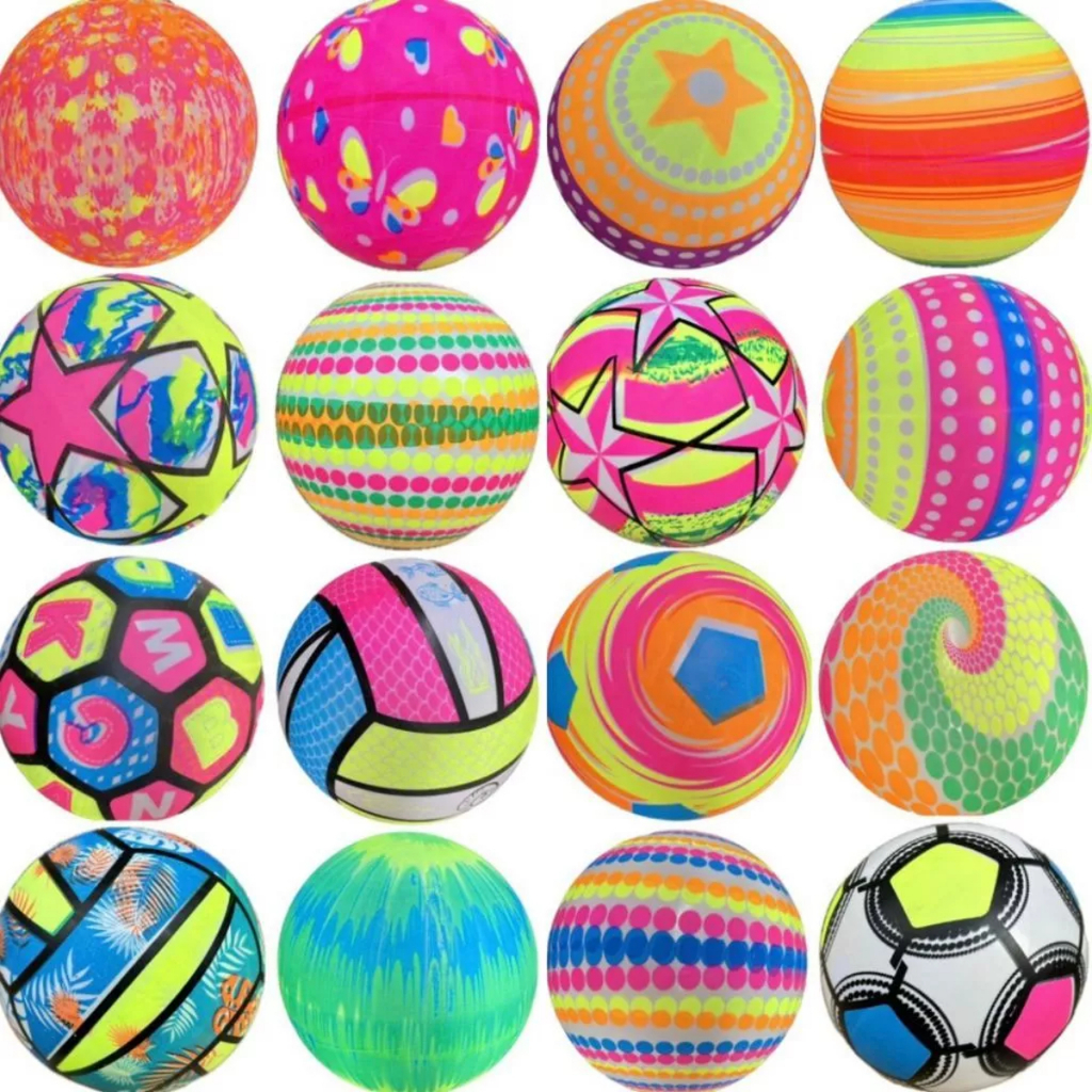 20 Bola Vinil Inflável Coloridas Lembrancinha Infantil | Shopee Brasil