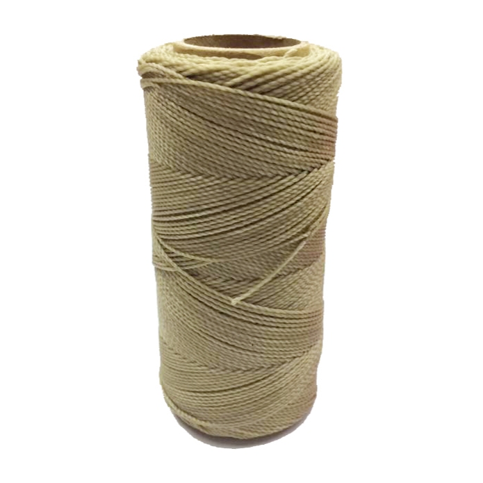 Linha Encerada / Cordonê - Bege [Aprox. 150 metros] | Shopee Brasil