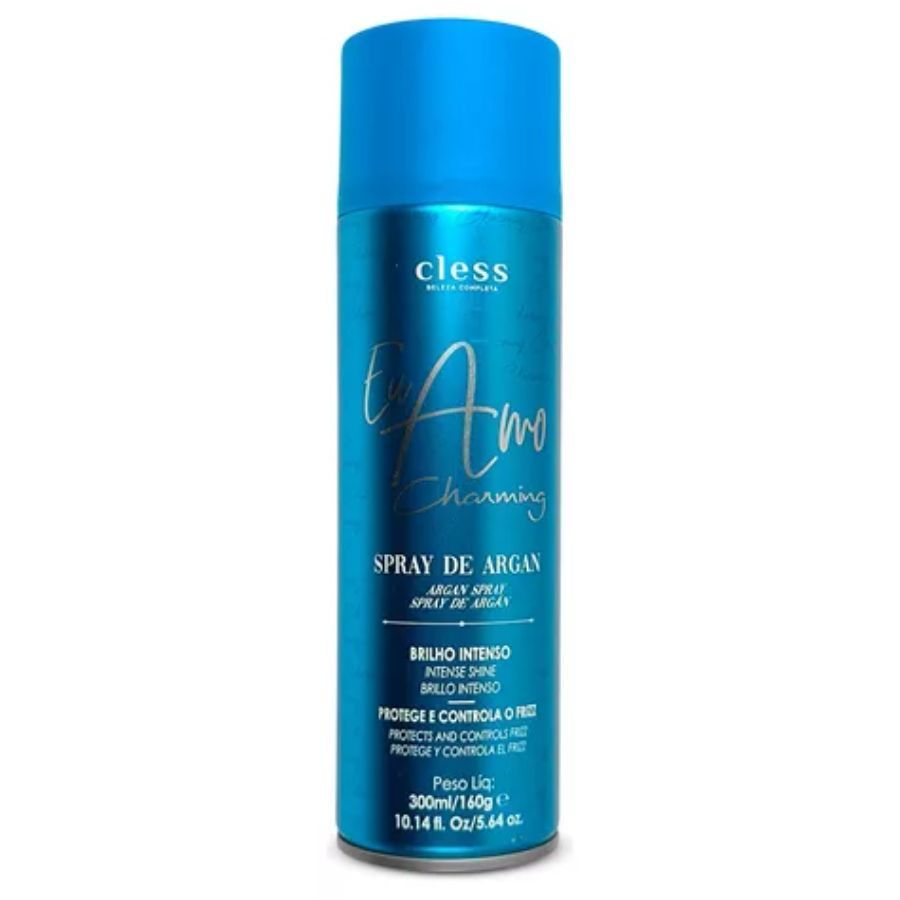 Spray de brilho gloss Eu Amo Charming 300ml - Cless | Shopee Brasil